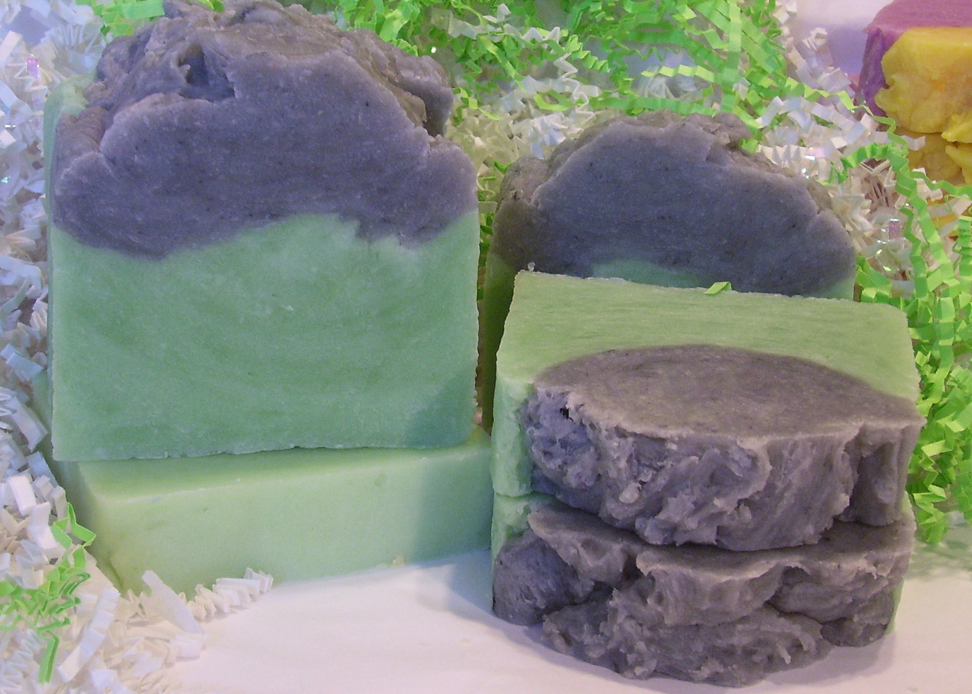 Green Tweed Soap - Carla Facciolo's Soap